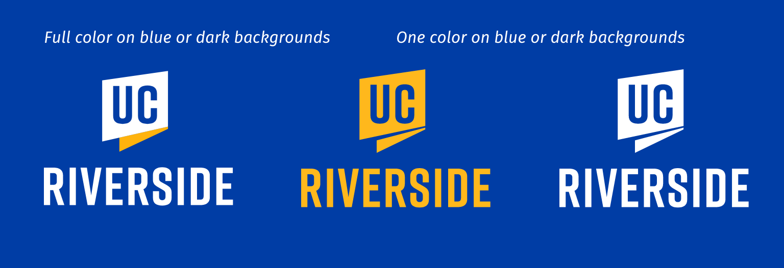 UCR Institutional Logo | Brand Identity