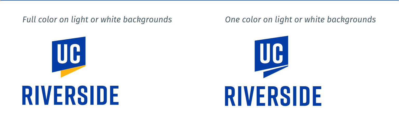 UCR Institutional Logo | Brand Identity