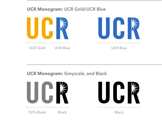 UCR Monogram | Brand Identity