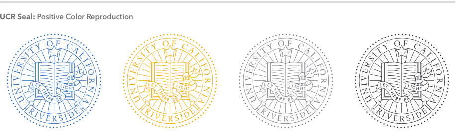 UCR Seal | Brand Identity