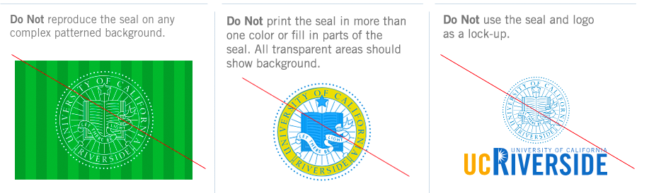 UCR Seal | Brand Identity