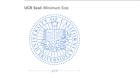 UCR Seal | Brand Identity