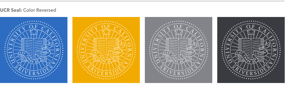 UCR Seal | Brand Identity