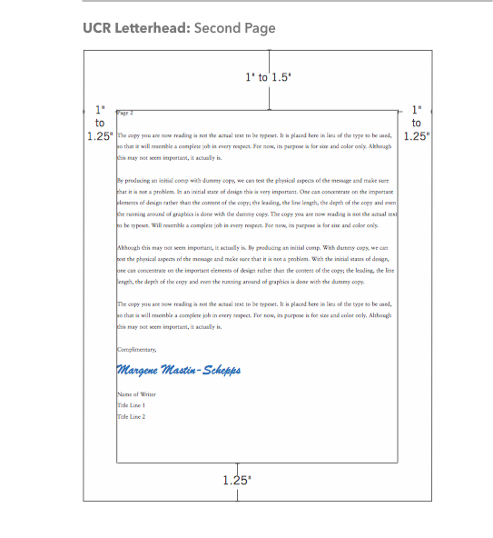 UC Riverside Stationery | Brand Identity